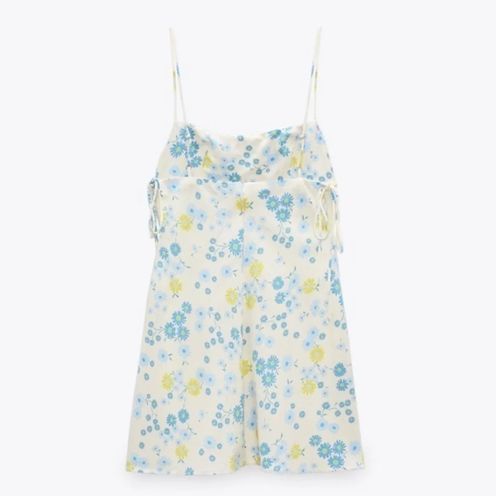 Zara | Dresses | Zara Mini Linen Dress | Poshmark
